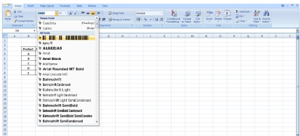 Barcode Font for Excel: Steps, Uses & Installation Guide