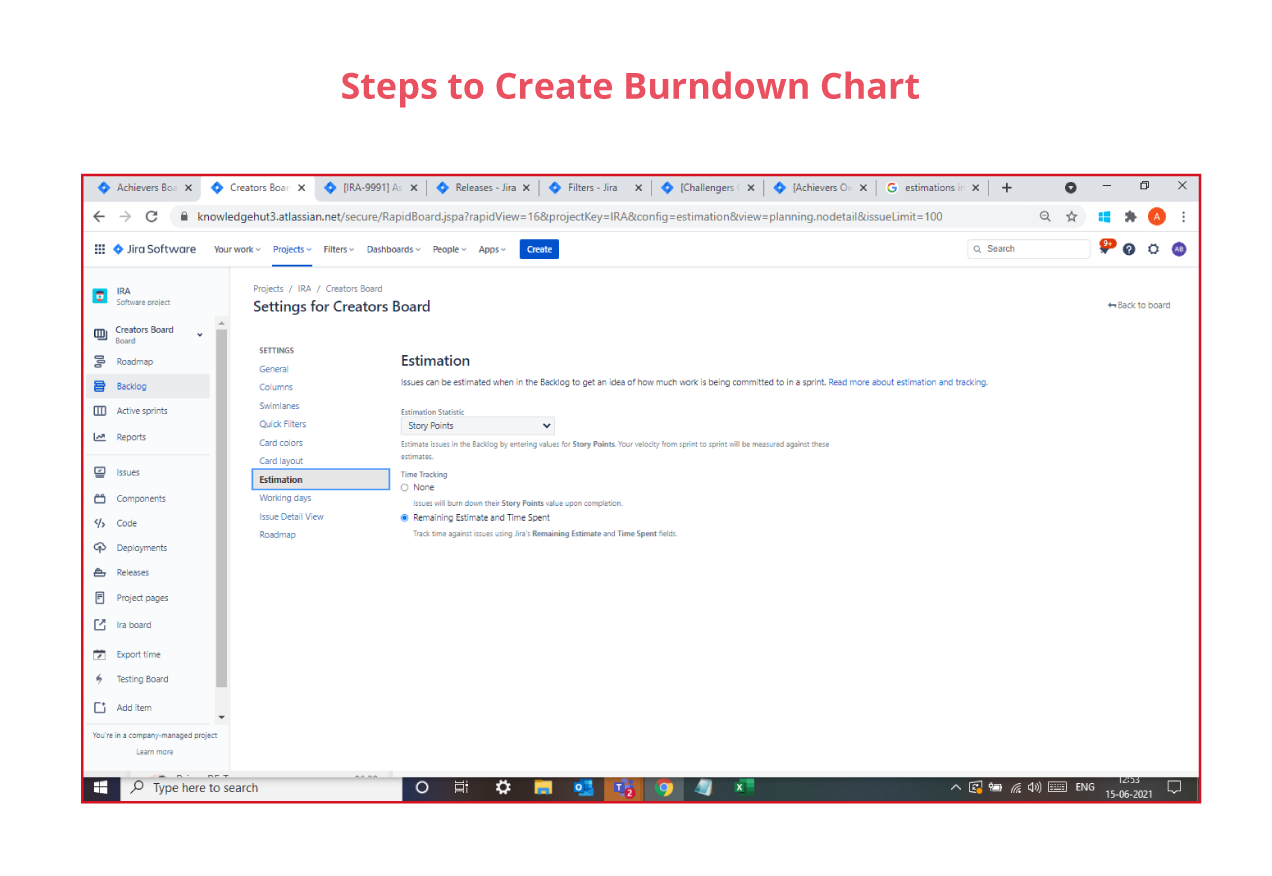 Learn Burndown Charts With Jira Software