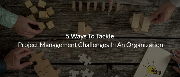 5 Ways to Tackle Project Management Challenges in an Organization