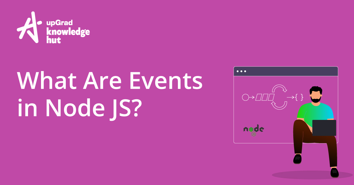 What are events in node JS?