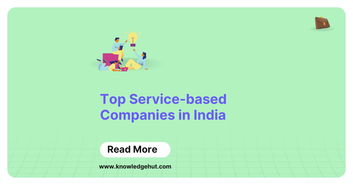 Top 25 Service Based Companies in India in 2024