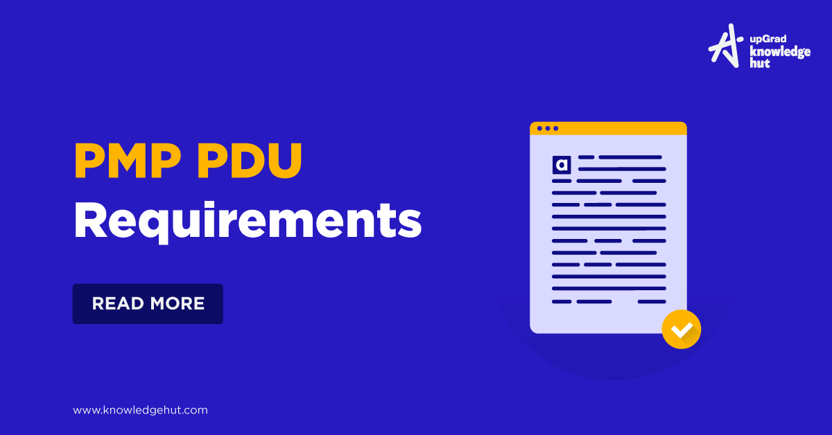 PMP PDU Requirements for Maintaining Your PMP Credential