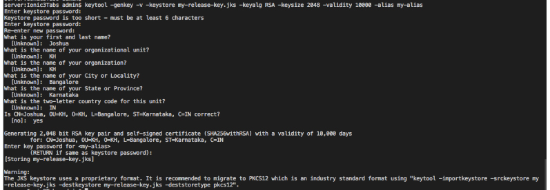 Building & Publishing for Android | Ionic Tutorial