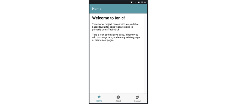 Introducion To Ionic Getting Started With Ionic