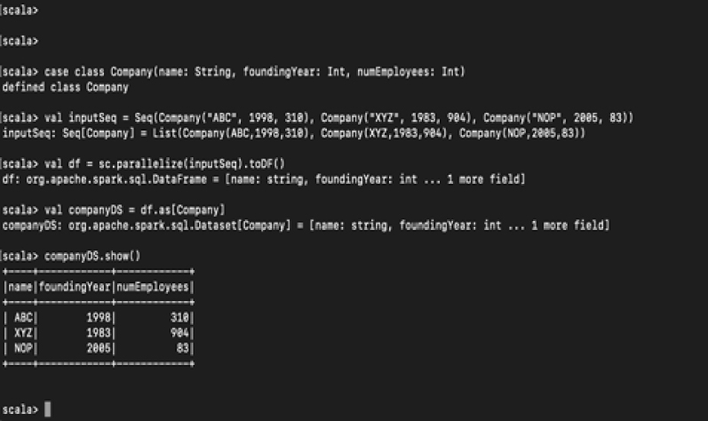 DataFrames, Datasets, and Spark SQL Essentials DataFrames, Datasets, and Spark SQL Essentials