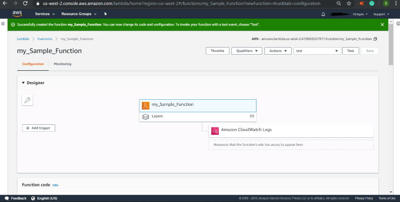 Amazon Web Services Lambda How To Code Inside Aws Lambda